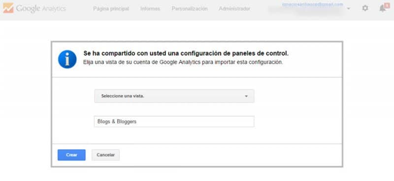 11 PANELES Personalizados de Google Analytics