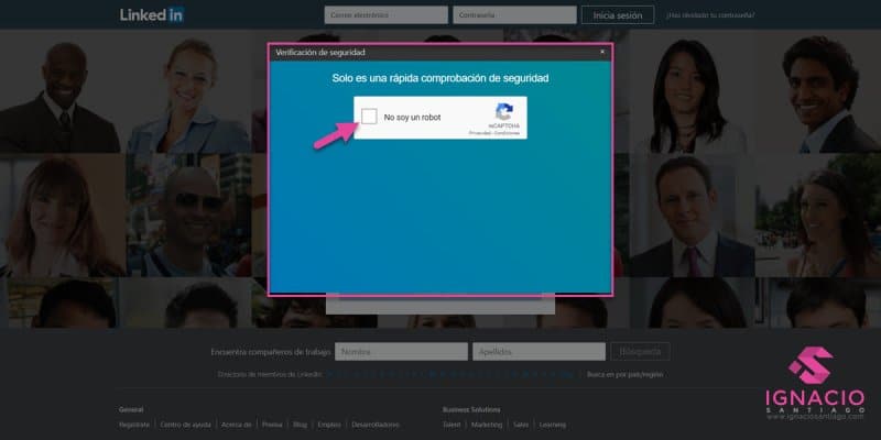 Cómo Iniciar Sesión o Crear Cuenta en LINKEDIN