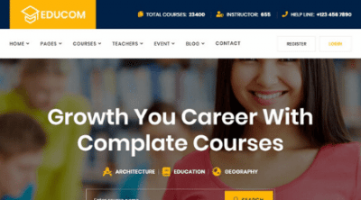 47 PLANTILLAS WordPress LMS para Cursos Online